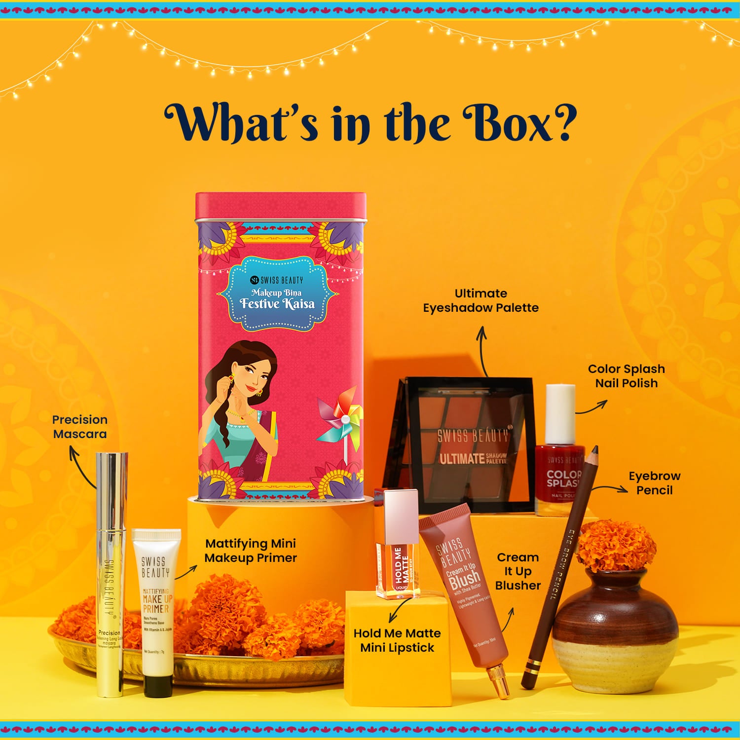 Get Upto 30% OFF On Swiss Beauty Makeup Combo Set