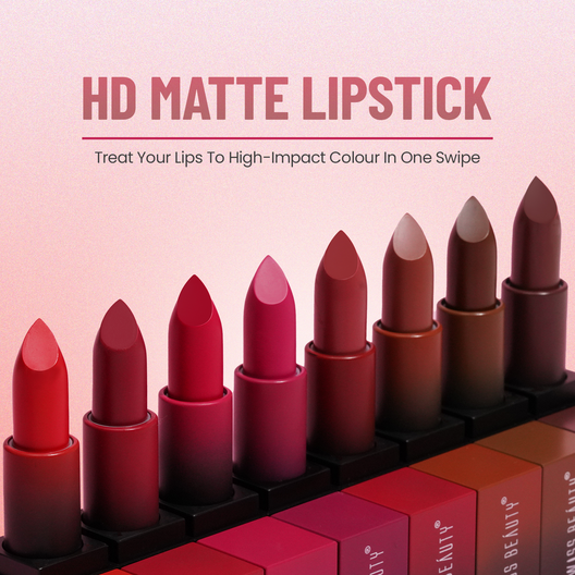 Buy Best HD Matte Lipstick online at Lowest Price - Swiss Beauty