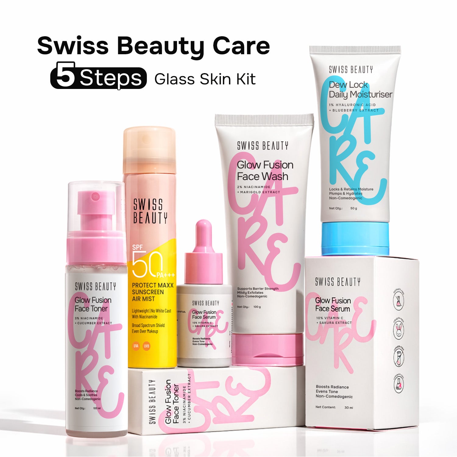 5-Step Glass Skin Kit