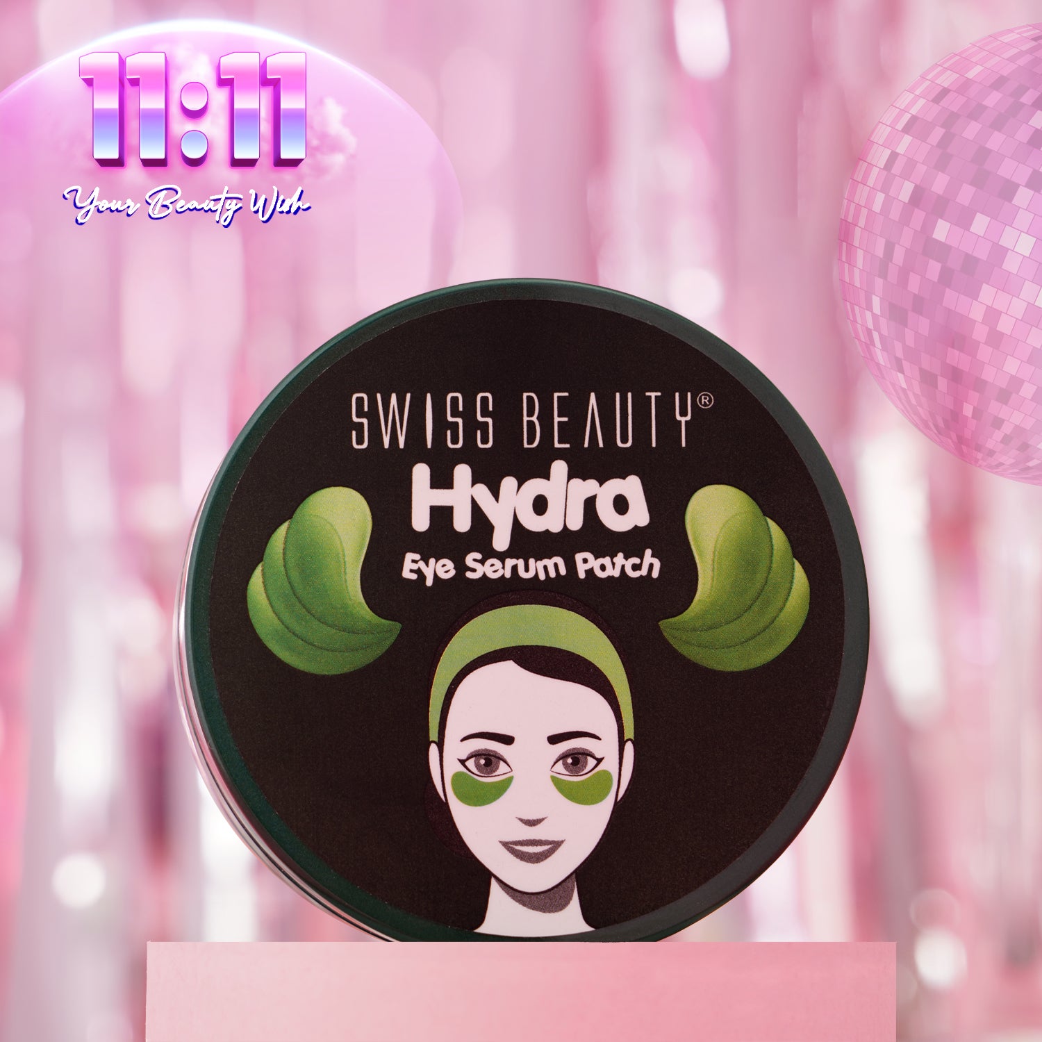 Hydra Eye Serum Patch with Aloe Vera - Swiss Beauty